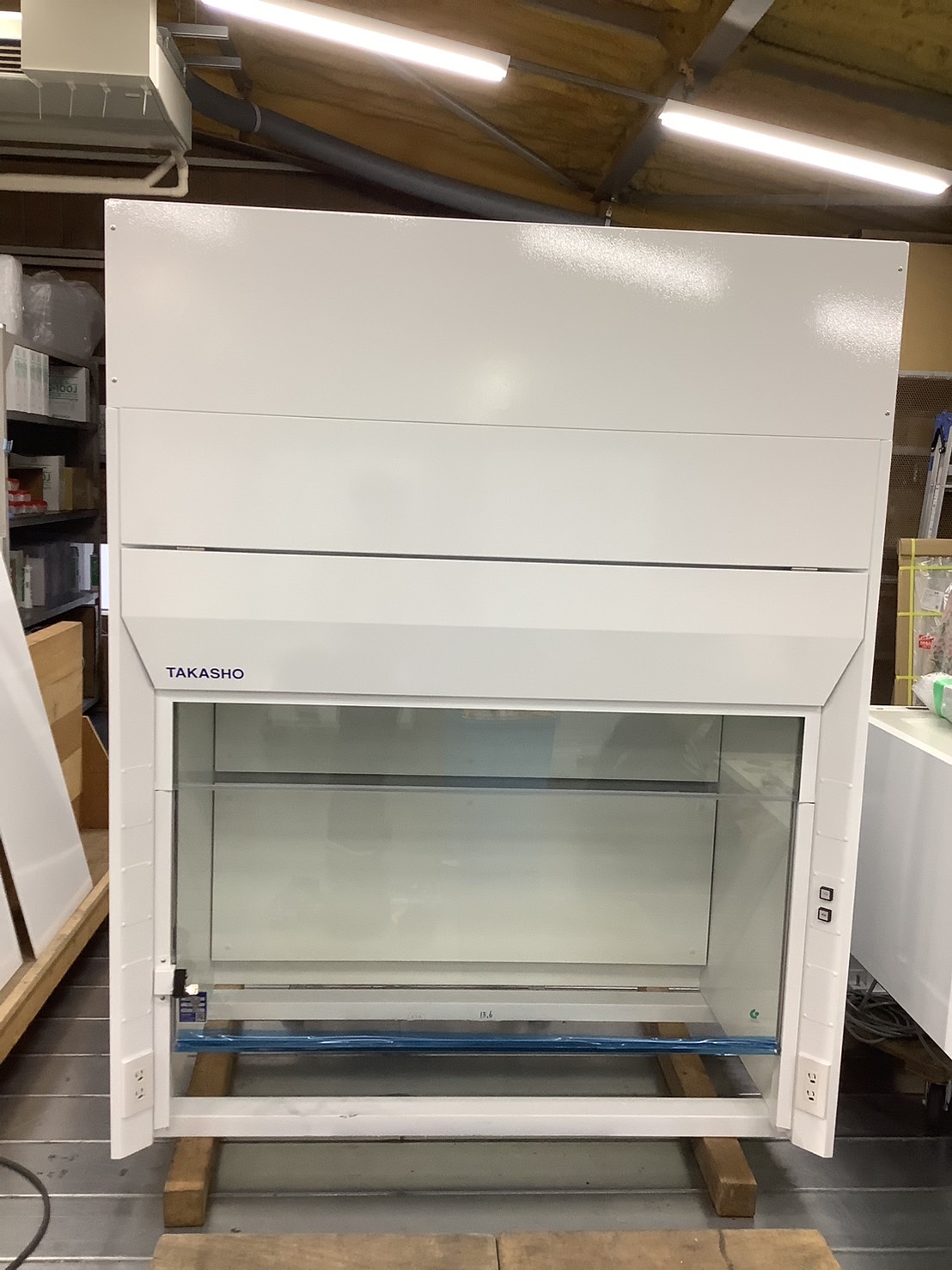 スチール製ドラフトチャンバー 型式：NXB-15-TN | 貴商エンジニアリング株式会社-TAKASHO-